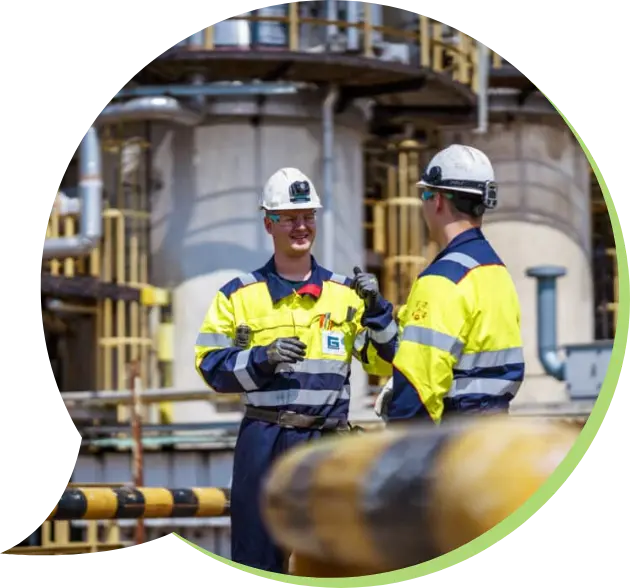 Bedanktpagina contact - Gunvor Energy Rotterdam