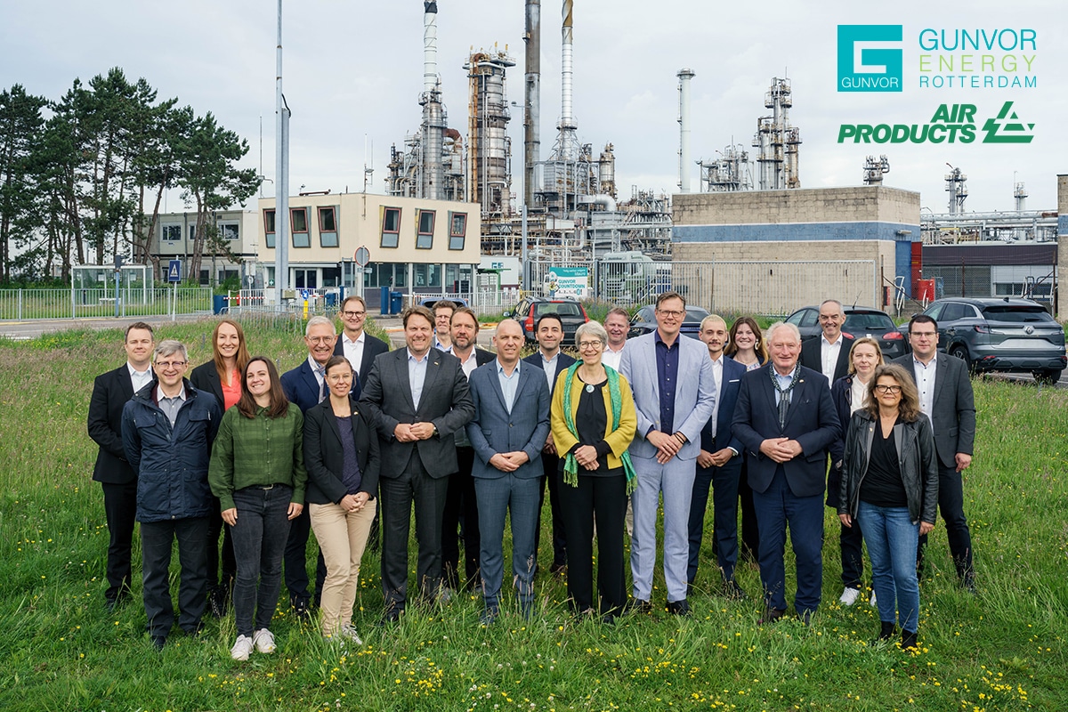 Duitse delegatie bezoekt Gunvor Energy Rotterdam in haven Rotterdam ...